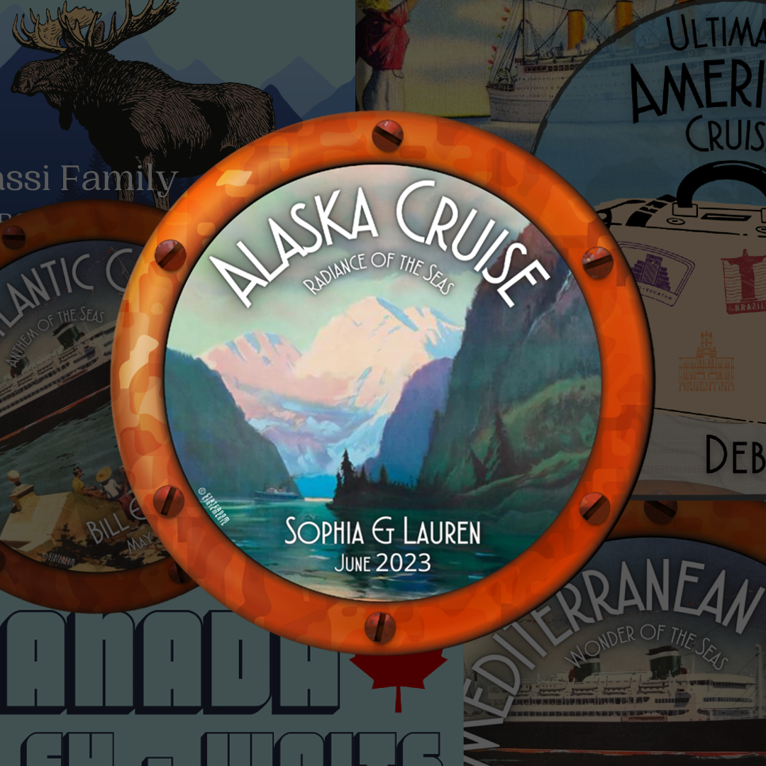 Cruise Door Magnets - Personalized Cruise Magnets | Cruise Decoration ...