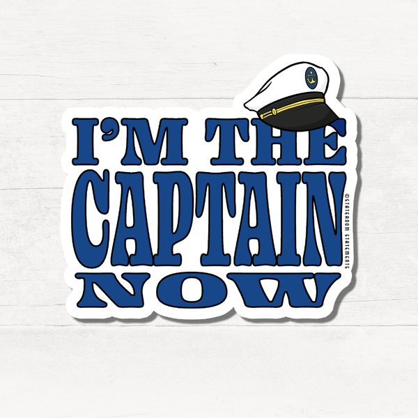 I'm the Captain Now - Cruise Door Magnet – Stateroom Statements